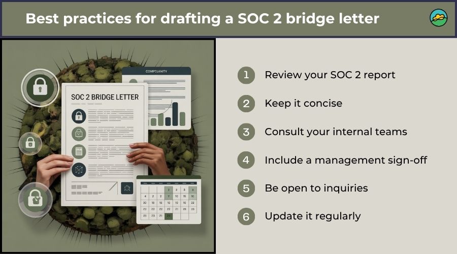 SOC 2 Bridge Letter Explained: Importance & Sample Template