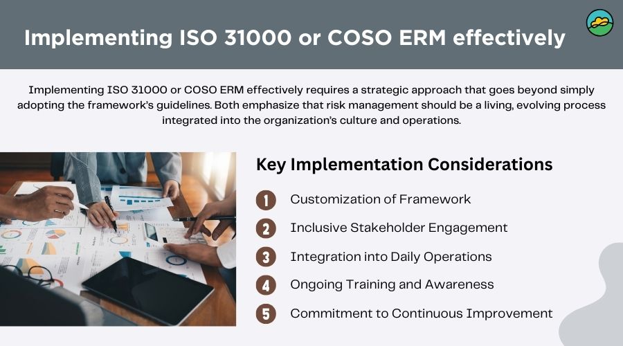 ISO 31000 vs COSO ERM: Enterprise risk frameworks compared